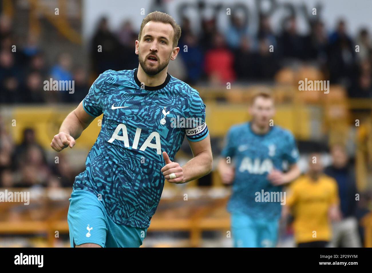Tottenham's Harry Kane during the English Premier League soccer match ...