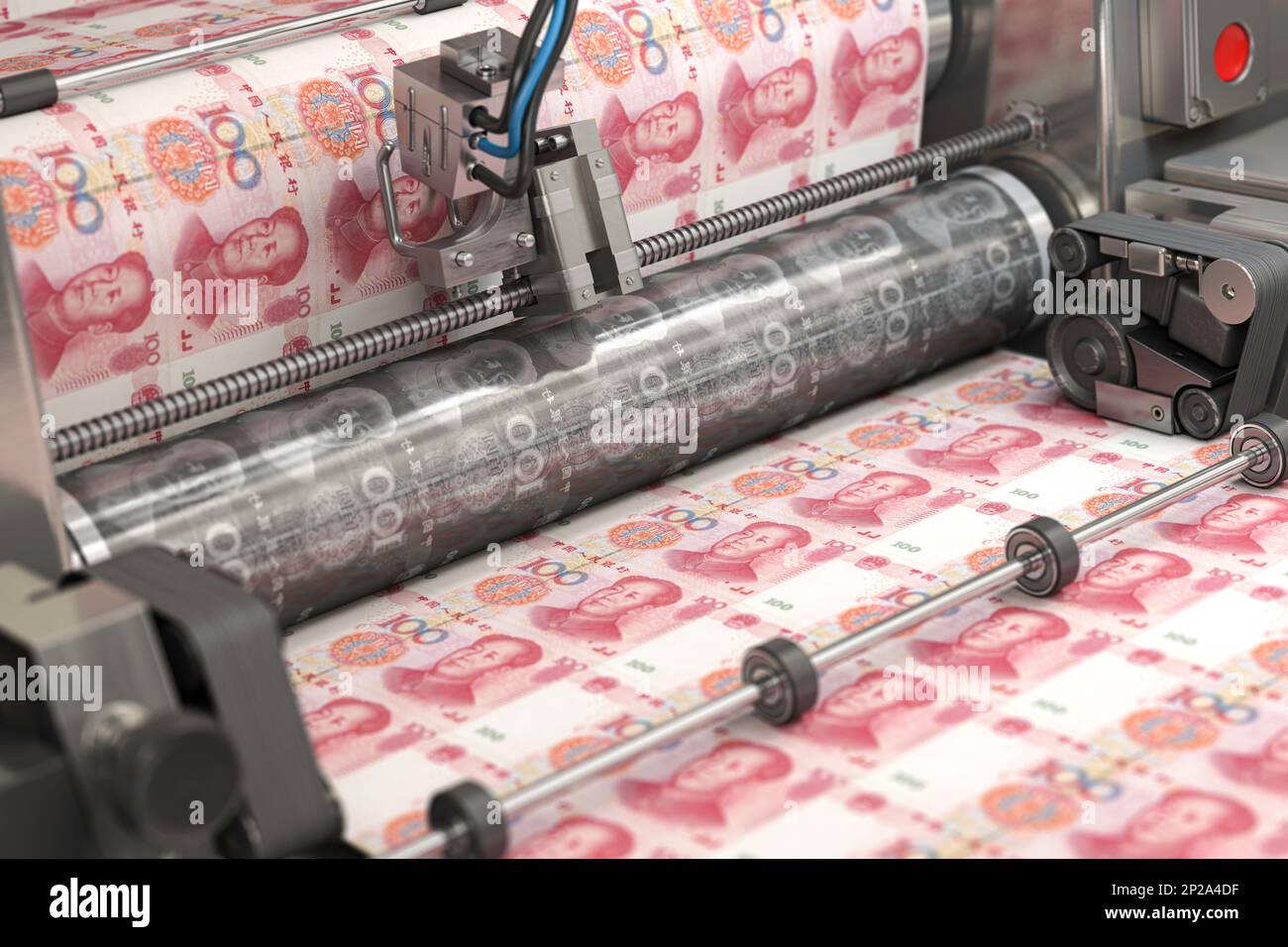 Money printing machine hi-res stock photography and images - Alamy