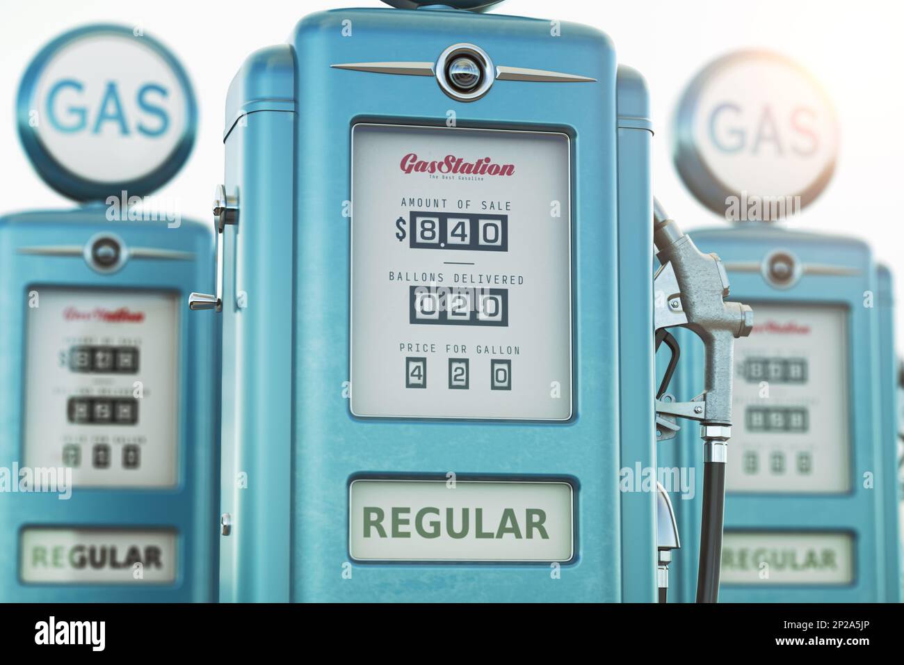 Vintage Gas Pump Values at Maya Taber blog
