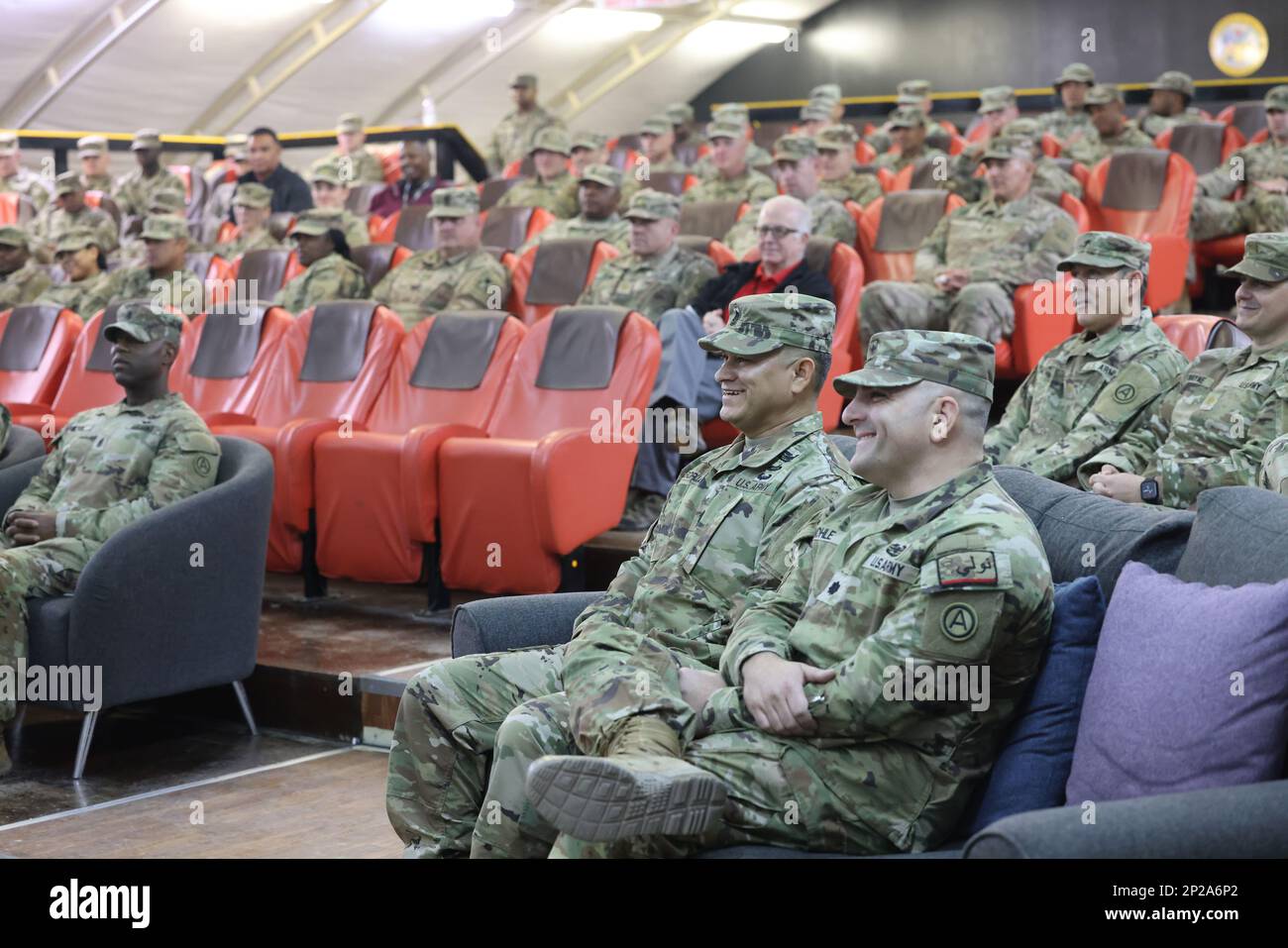 At Camp Buehring, Area Support Group - Kuwait holds a Change of ...