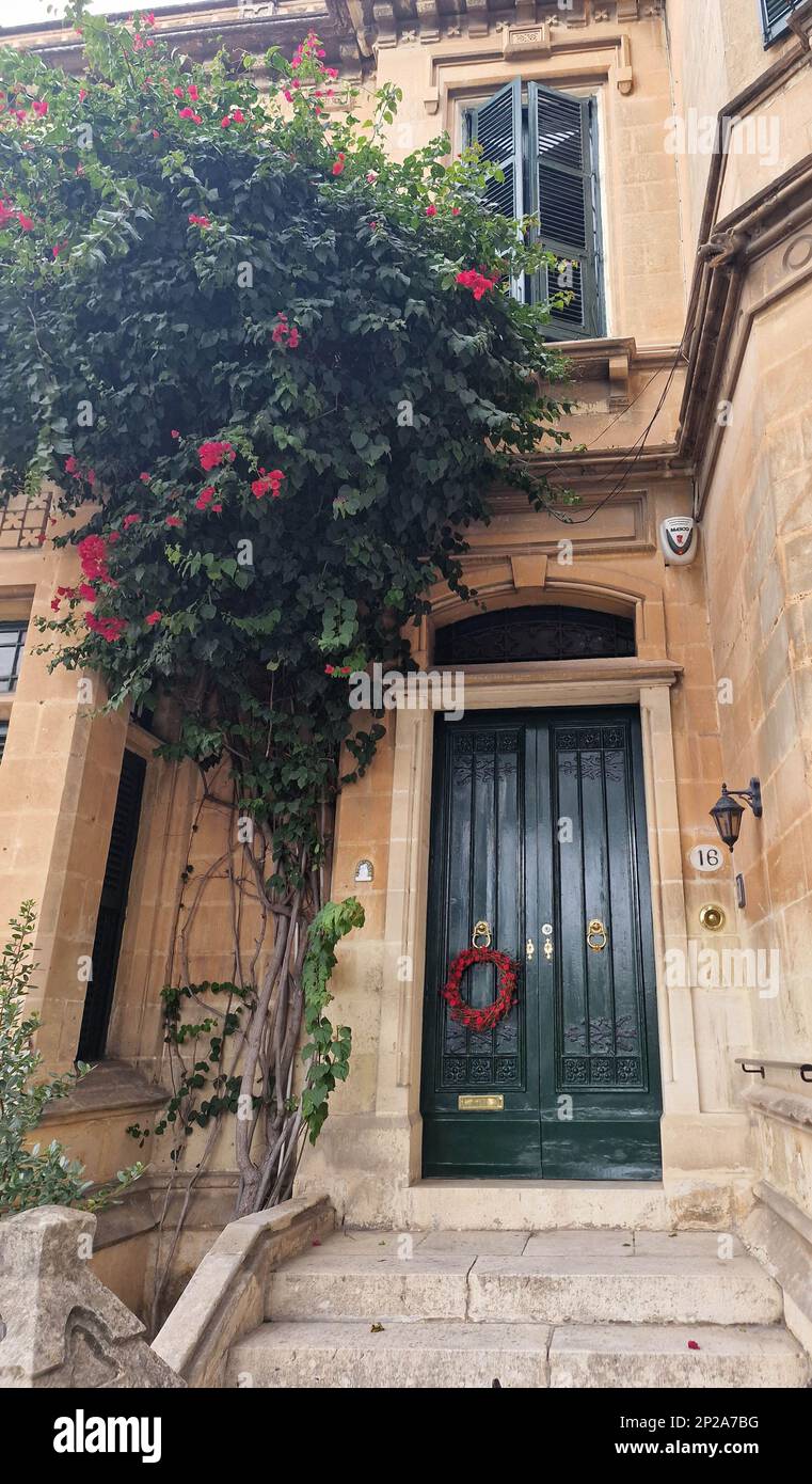 A House in Medina Malta Stock Photo - Alamy