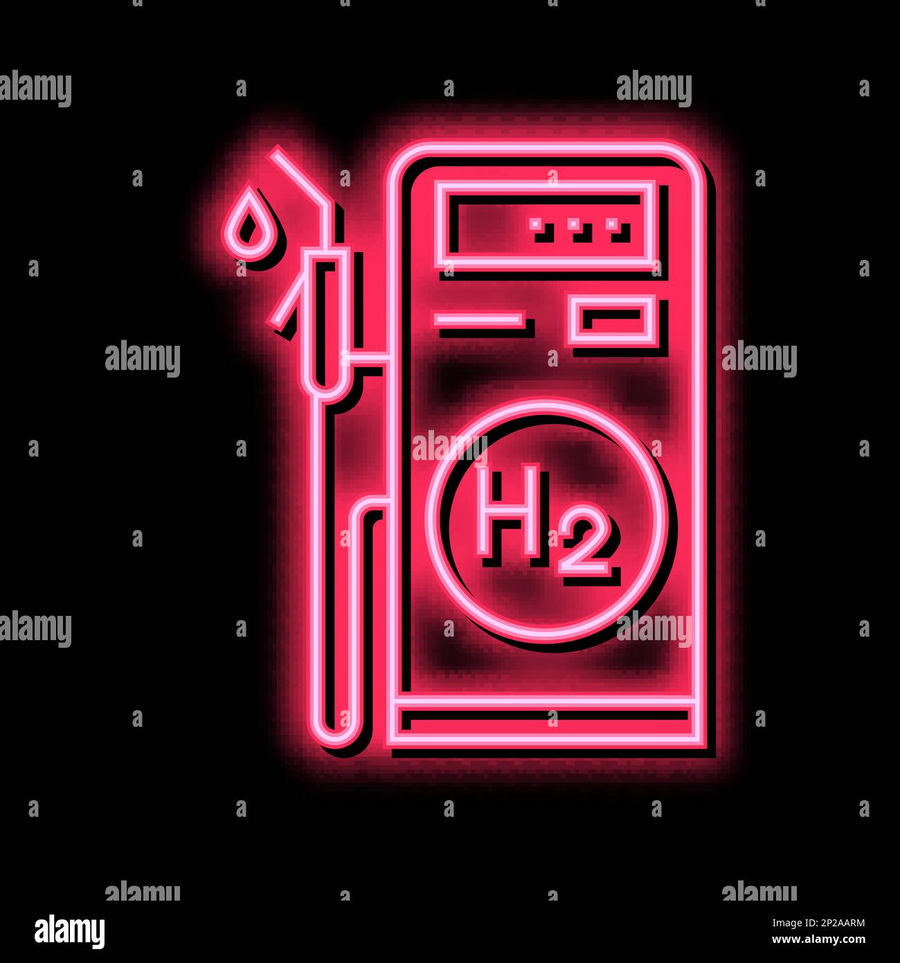 Hydrogen refueling Stock Vector Images - Alamy