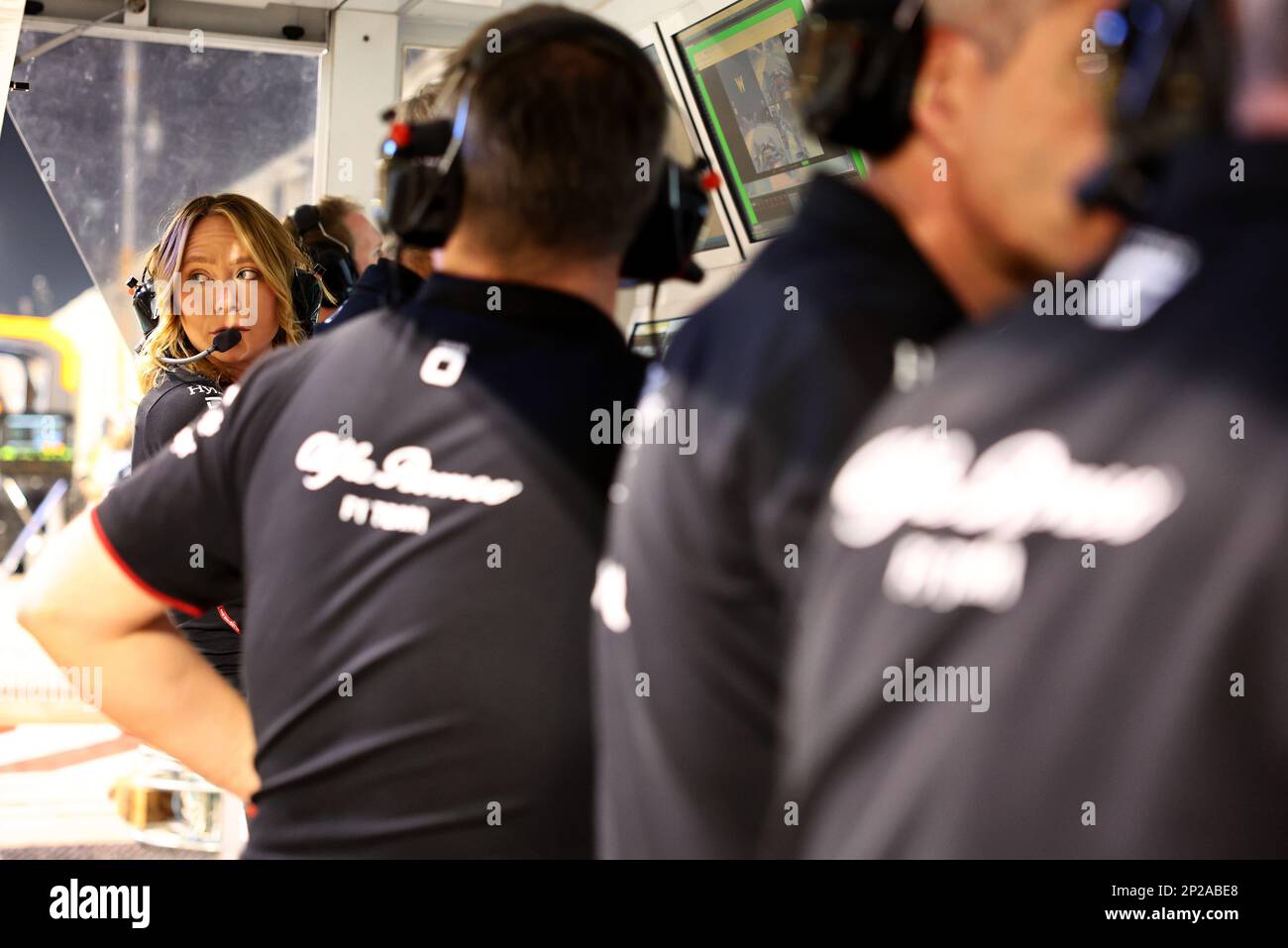 Sakhir, Bahrain. 4th Mar 2023. Ruth Buscombe (GBR) Alfa Romeo F1 Team ...