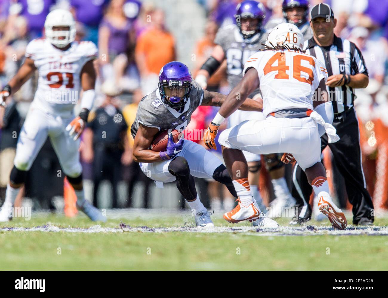 October 3rd, 2015: TCU Horned Frogs wide receiver Josh Doctson (9 ...
