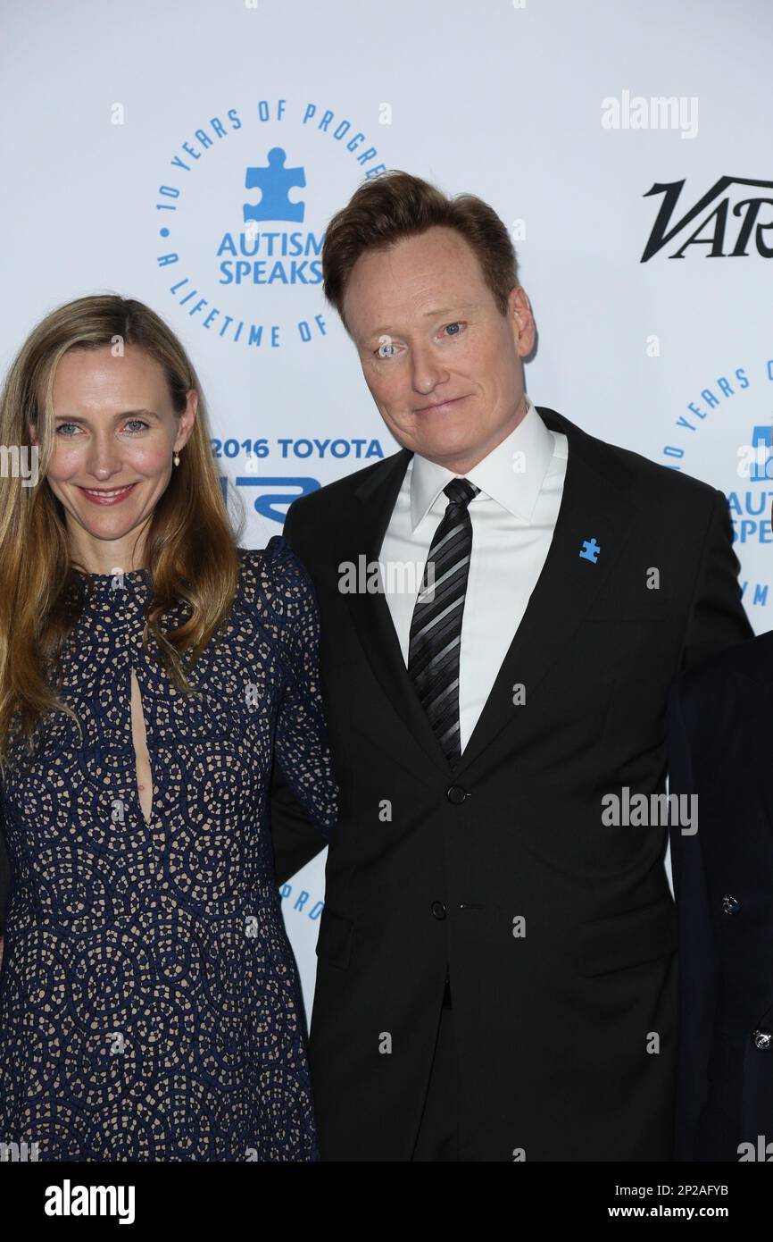 Photo by: JMA/STAR MAX/IPx10/8/15Conan O'Brien and Liza Powel at The ...
