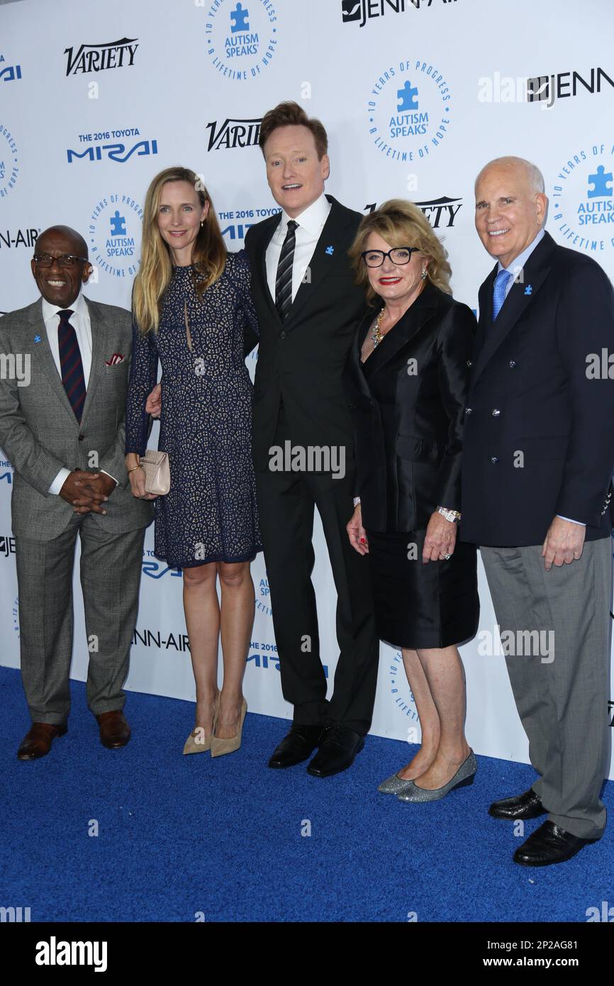 Photo by: JMA/STAR MAX/IPx10/8/15Al Roker, Conan O'Brien and Liza Powel ...