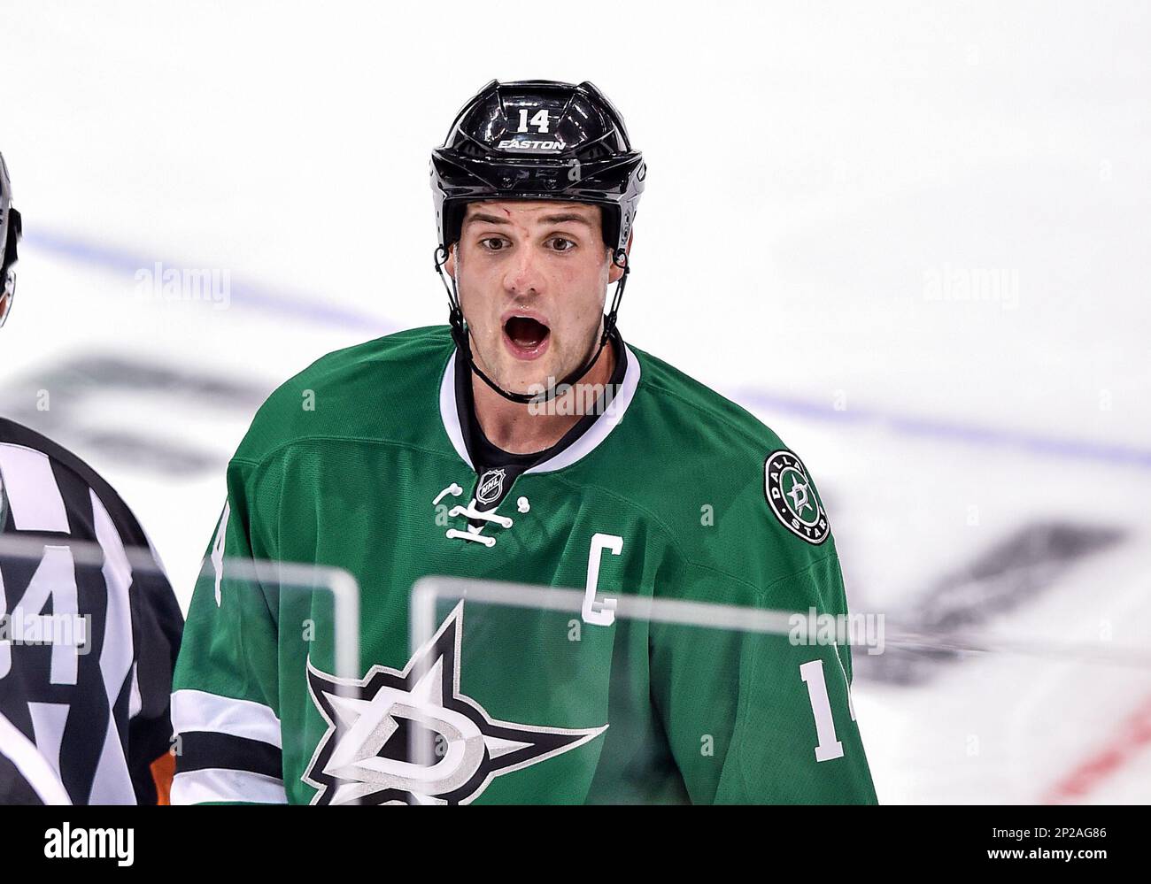 October 8th, 2015:.Dallas Stars left wing Jamie Benn (Cal Sport Media ...