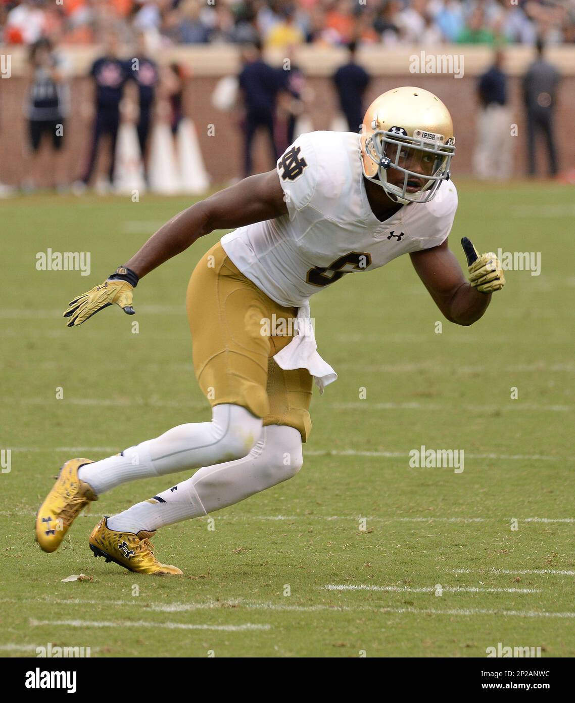 Notre Dame Fighting Irish KeiVarae Russell (6) during a game against ...