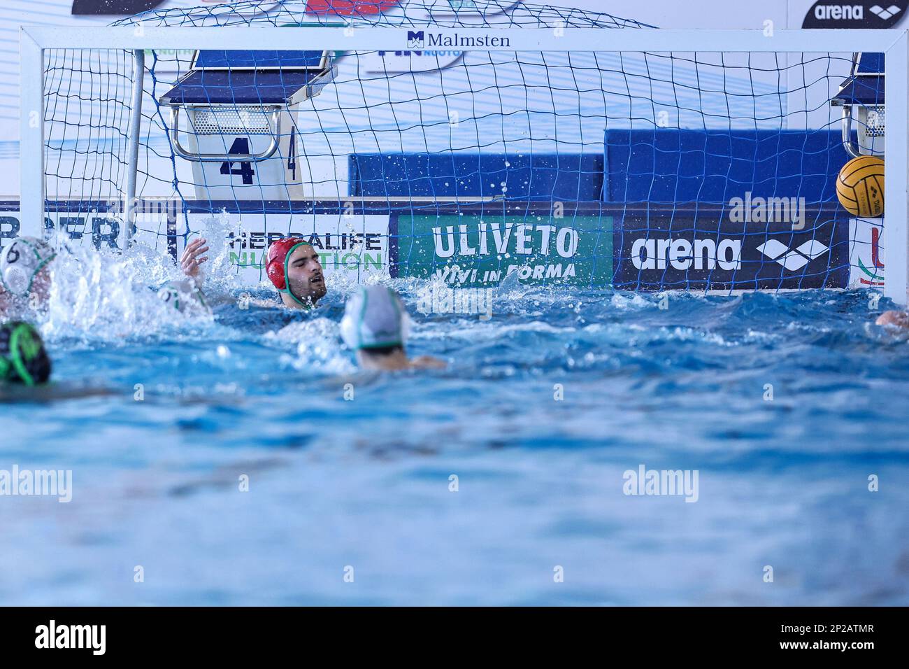 Polo Acquatico Frecciarossa, Roma, Italy, March 04, 2023, goal AN ...