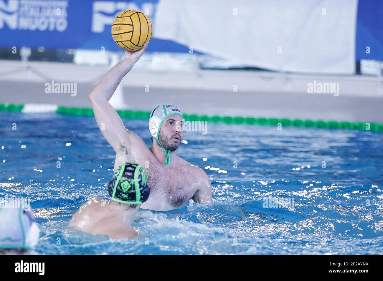 Polo Acquatico Frecciarossa, Roma, Italy, March 04, 2023, Cristiano ...