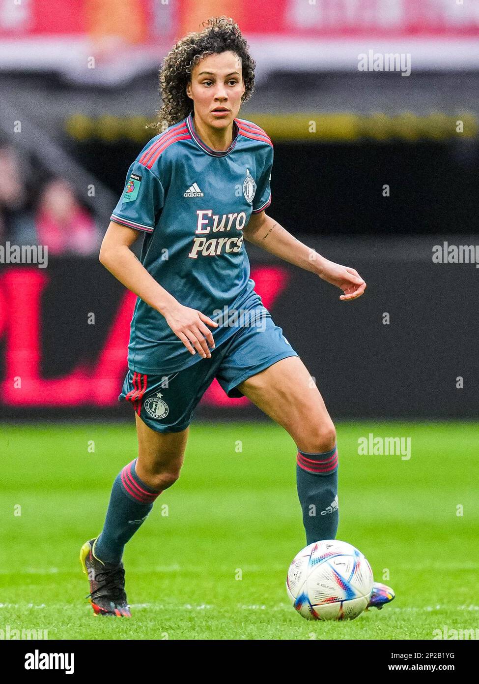 Amsterdam - Zoi van de Ven of Feyenoord V1 during the match between ...