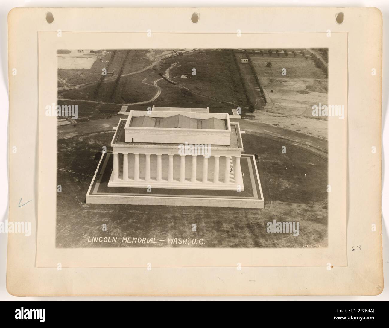 Washington D.C., Aerial Photograph Stock Photo - Alamy