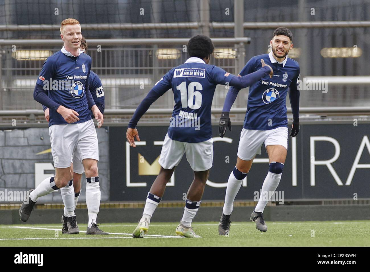 AMSTERDAM, 04-03-2023, Sportpark Goed Genoeg, Dutch Football Tweede ...