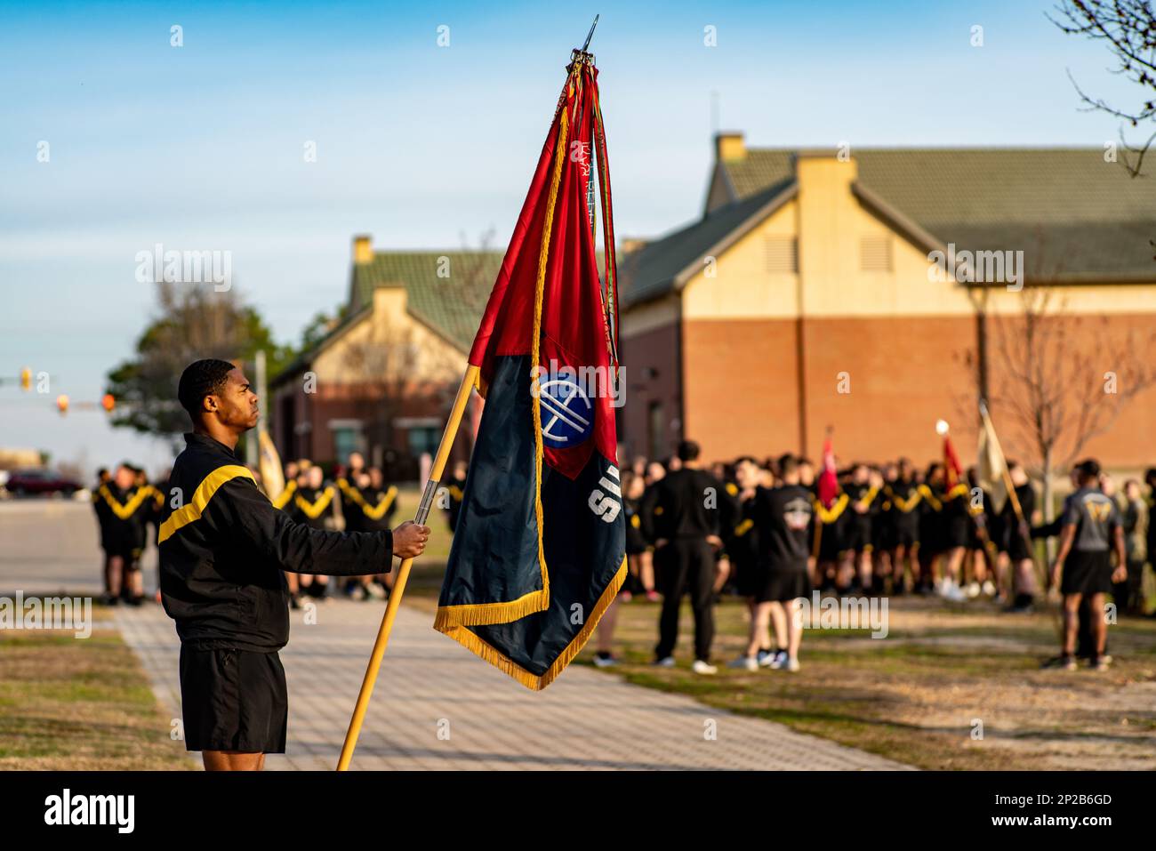 Paratroopers assigned to the 82nd Airborne Division Sustainment Brigade ...