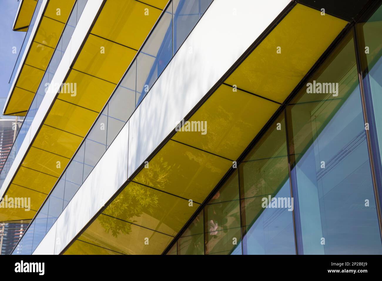 Abstract view of Riverbank House in London, England Stock Photo - Alamy
