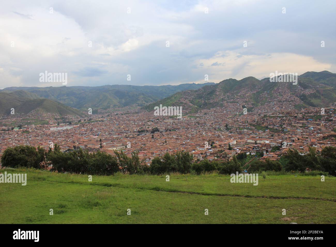 Cusco panoramic view hi-res stock photography and images - Alamy