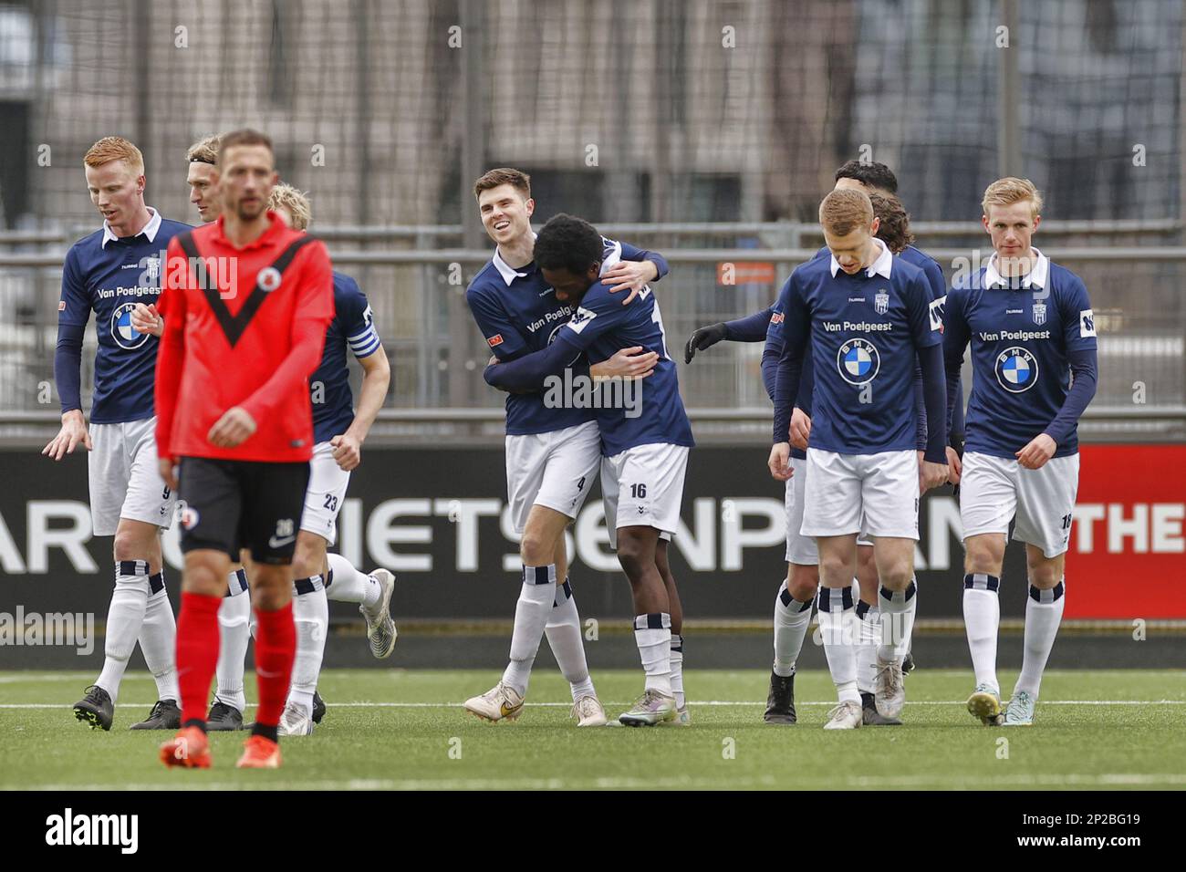 AMSTERDAM, 04-03-2023, Sportpark Goed Genoeg, Dutch Football Tweede ...