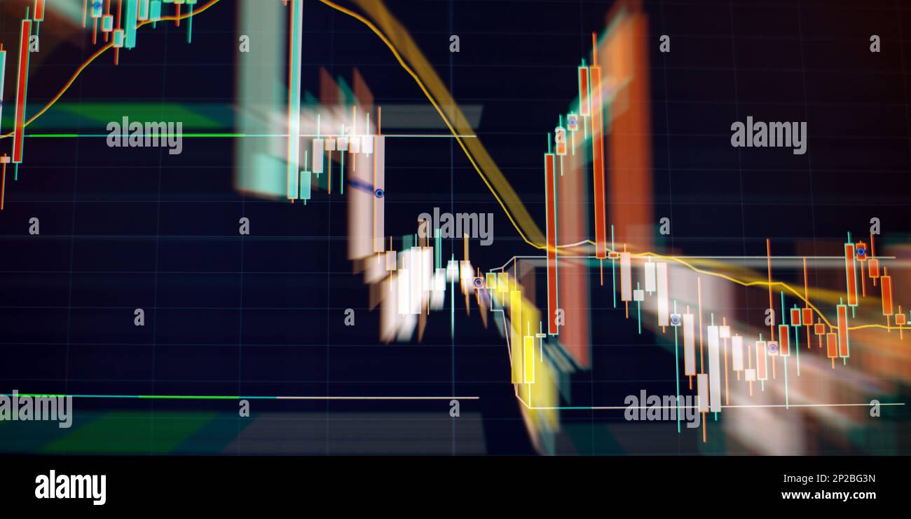 Analyzing investment statistics and indicators on dashboard for trading ...