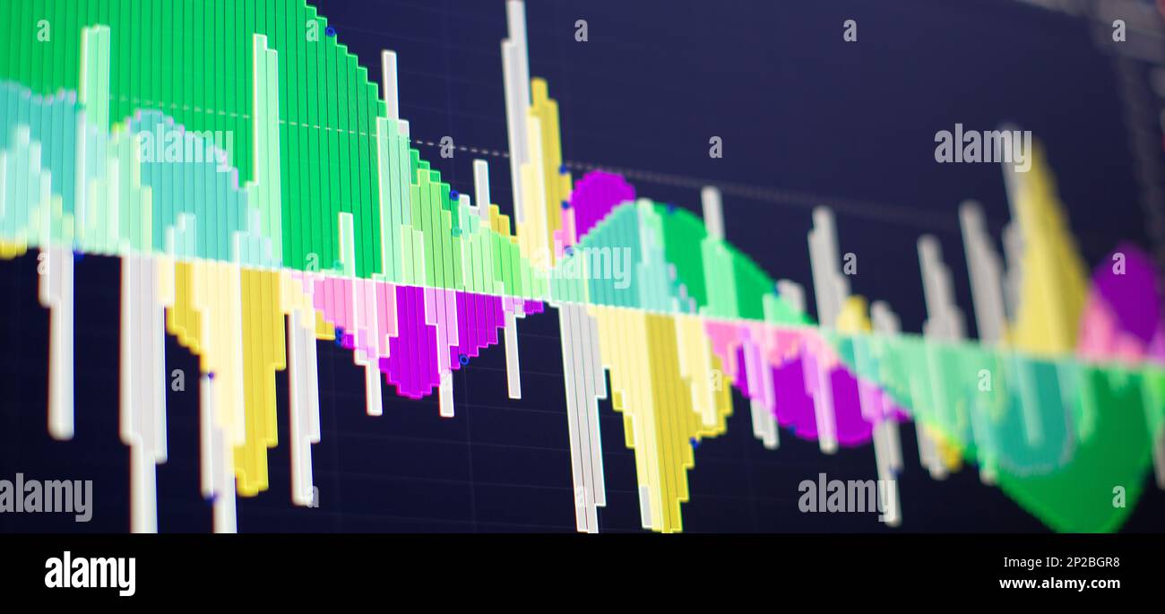 Business candle stick graph chart of stock market investment trading ...