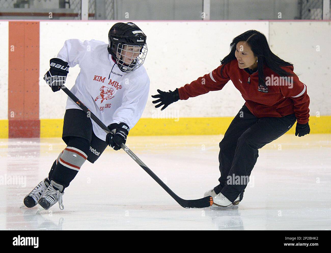 ADVANCE FOR WEEKEND OF OCT. 3, 2015 - Professional skating coach Kim ...