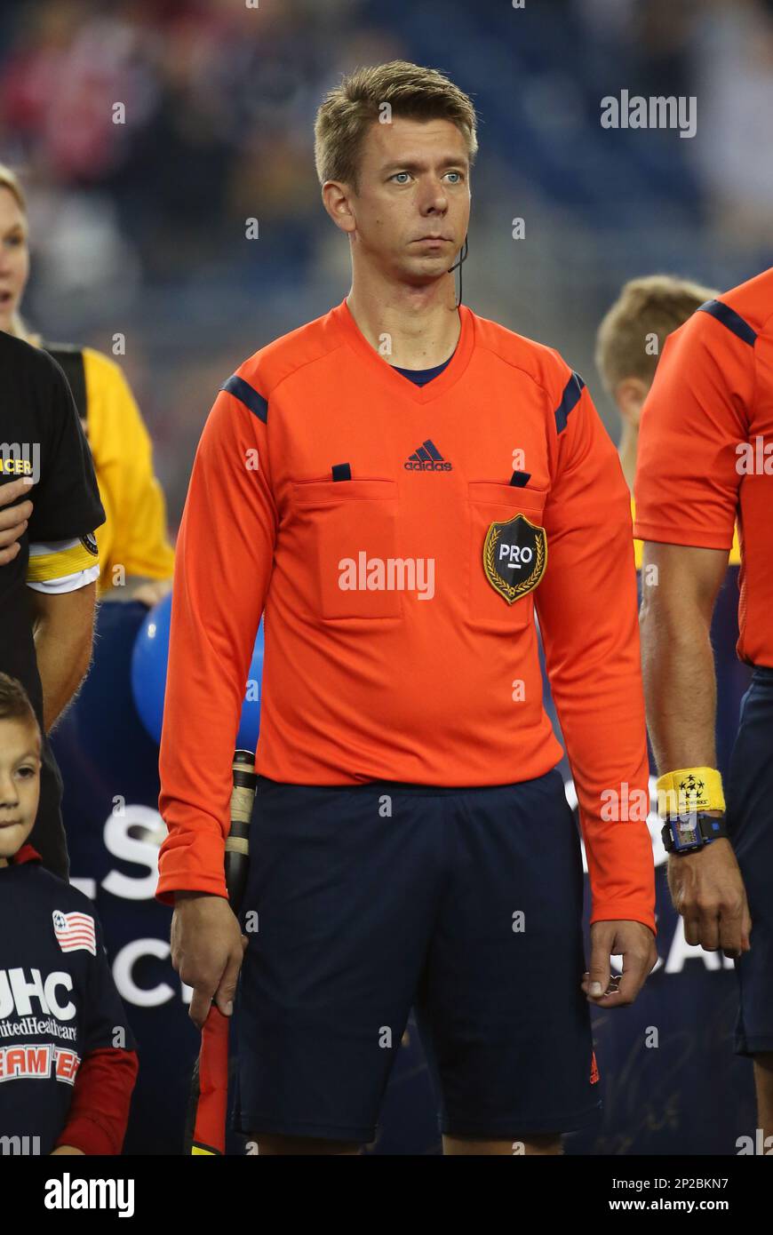 September 26, 2015: Junior Assistant Referee Richard Gamache during the ...