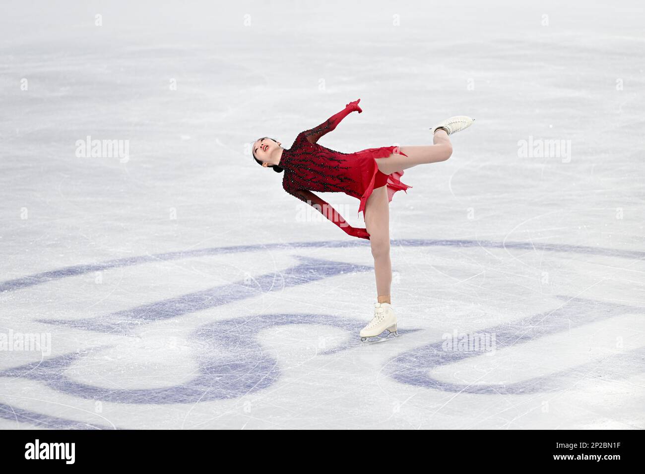 Josephine LEE (USA), during Junior Women Free Skating, at the ISU World ...