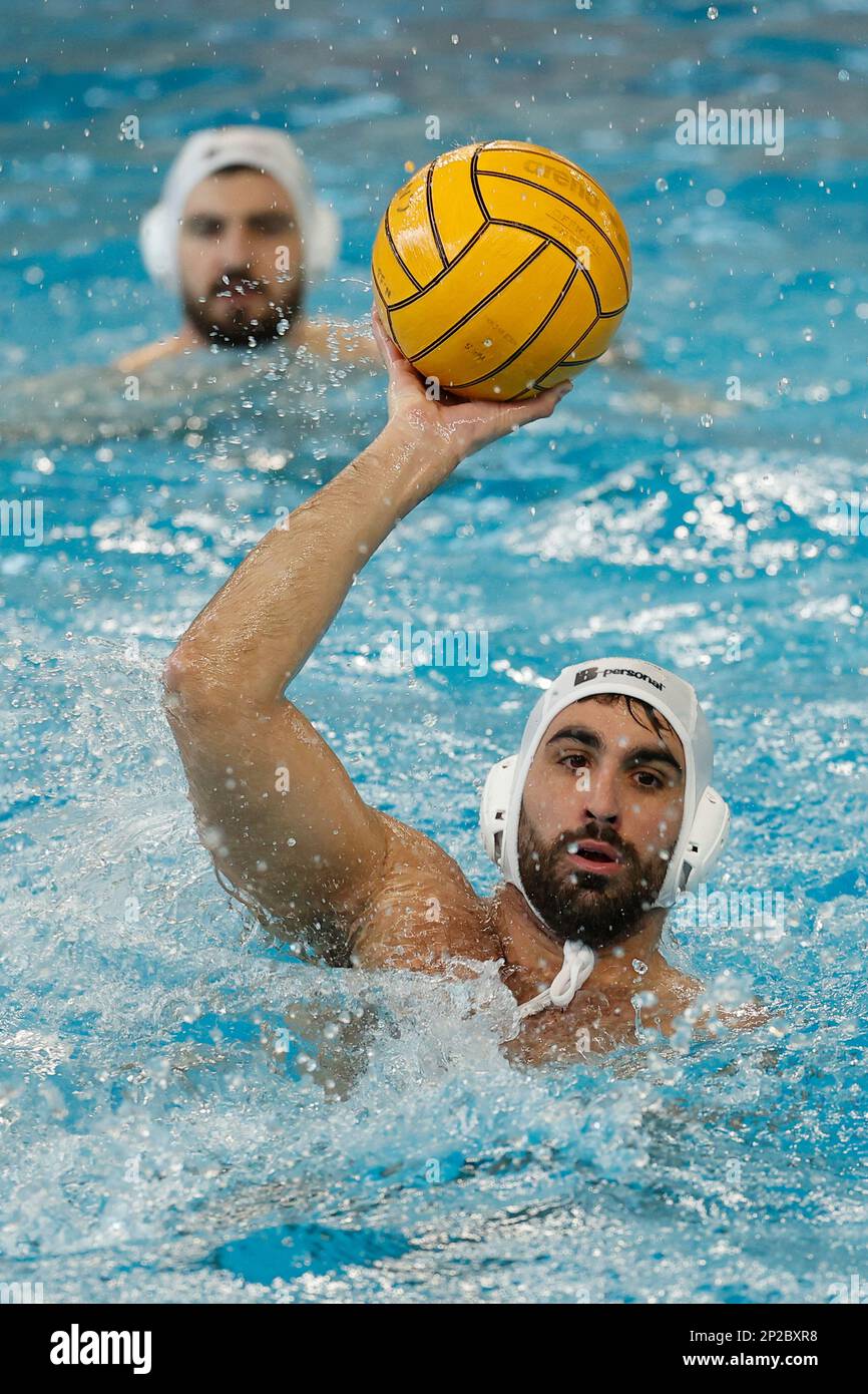 Scandone swimming pool, Naples, Italy, March 04, 2023, Milos Milicic of ...