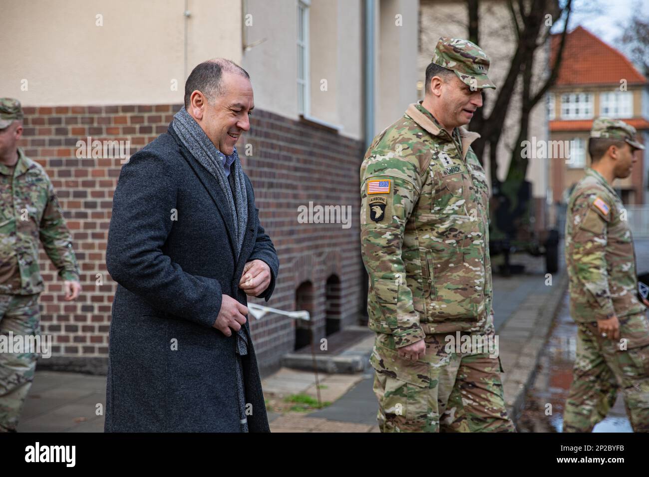 POZNAN, Poland-- U.S. Army Maj. Gen. David Womack, V Corps deputy ...