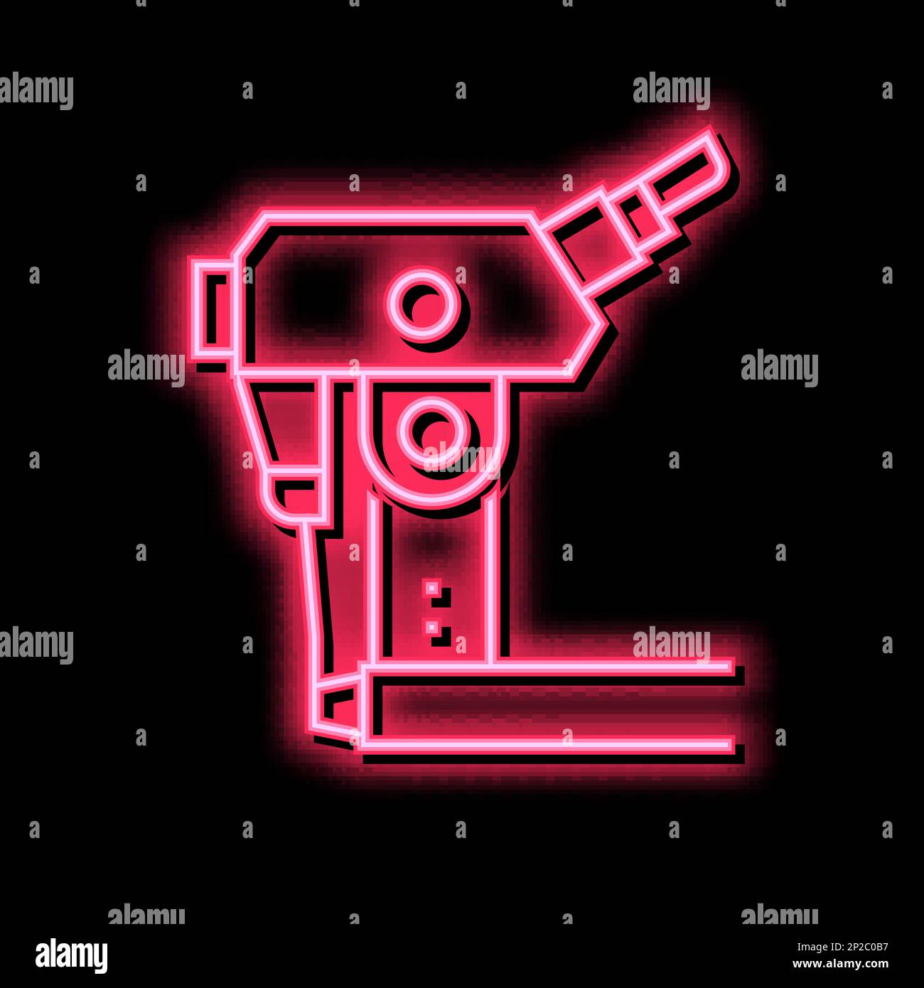 laboratory digital microscope color icon vector illustration Stock ...