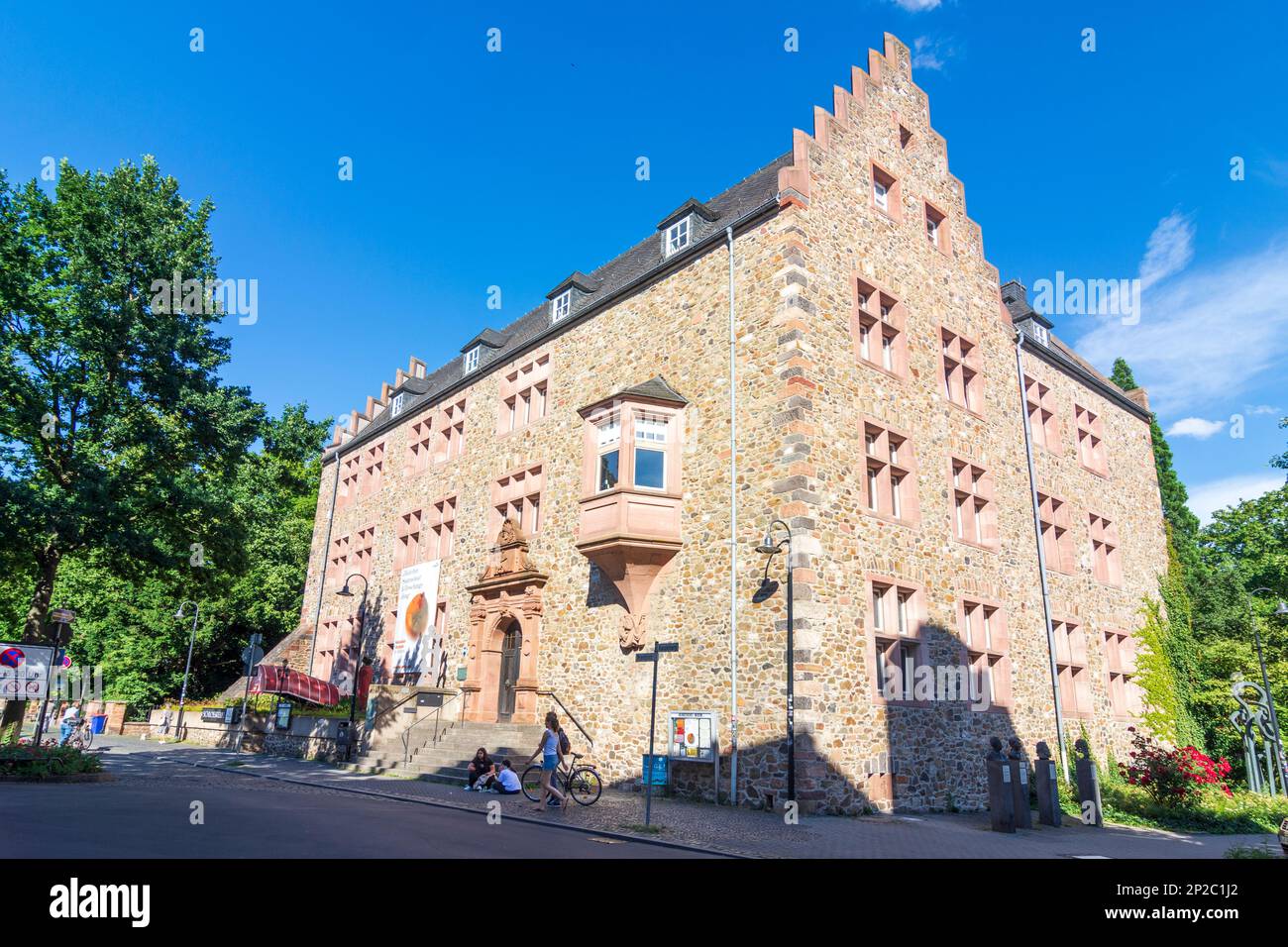 Gießen: Altes Schloss (Old Castle) in Lahntal, Hessen, Hesse, Germany ...