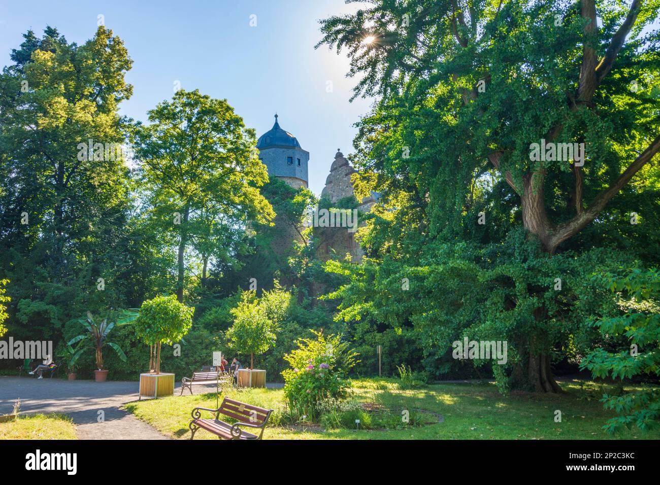 Gießen: Altes Schloss (Old Castle), Botanical Garden in Lahntal, Hessen ...