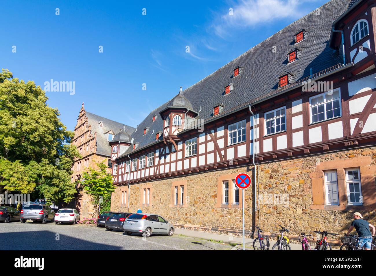 Gießen: Neues Schloss (New Castle) in Lahntal, Hessen, Hesse, Germany ...