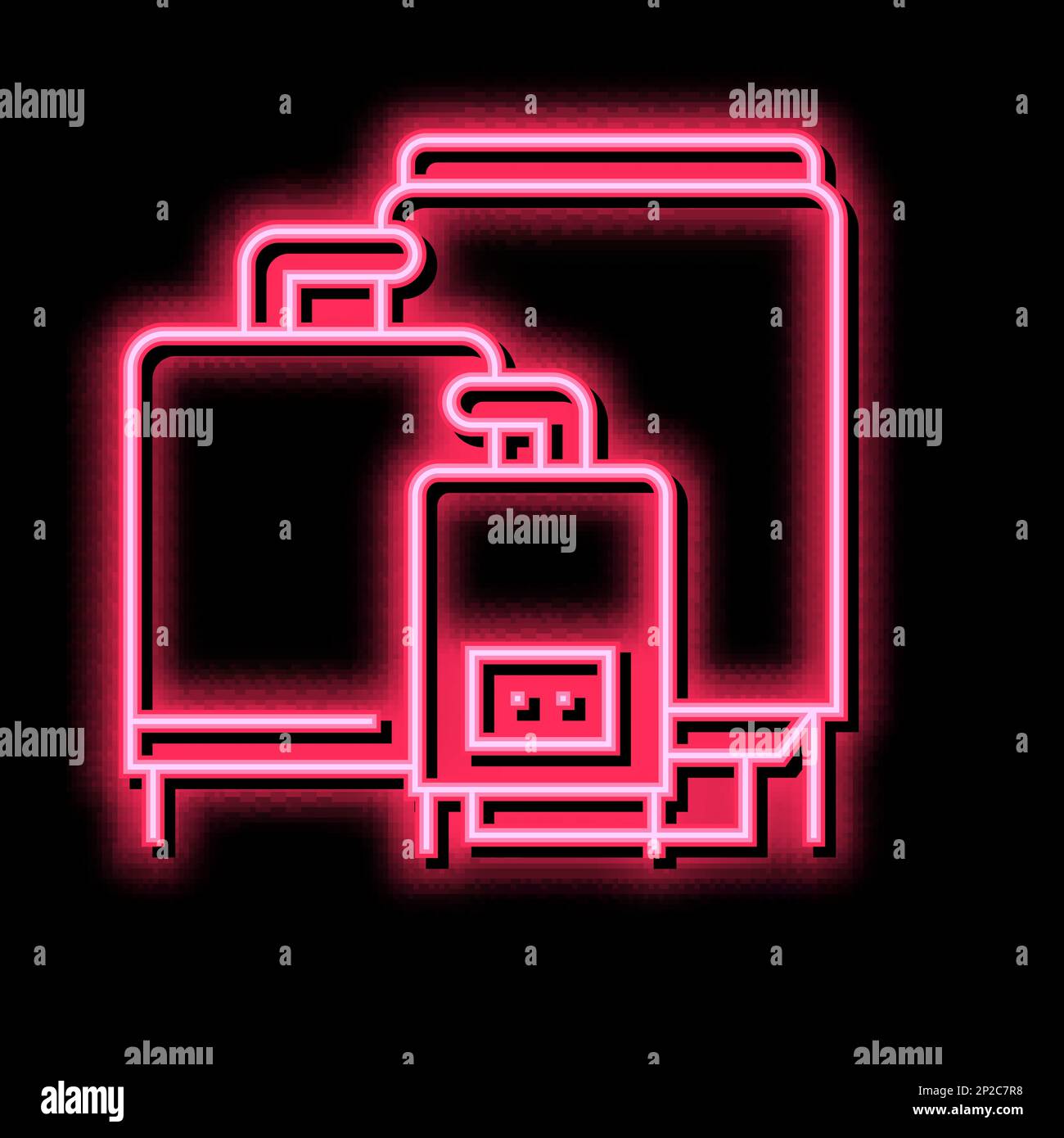 pharmaceutical drugs manufacturing color icon vector illustration Stock ...