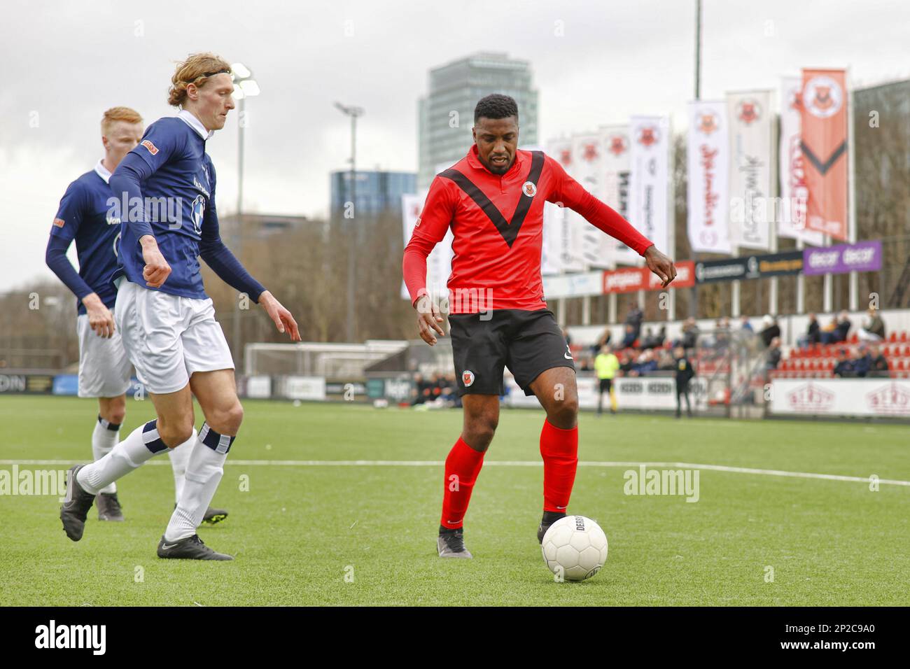 AMSTERDAM, 04-03-2023, Sportpark Goed Genoeg, Dutch Football Tweede ...