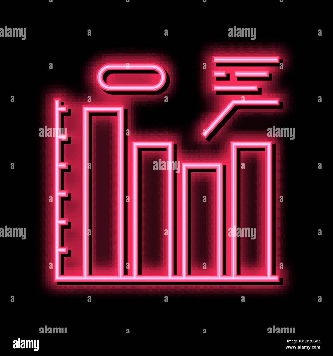 infographic analysis color icon vector illustration sign Stock Vector ...