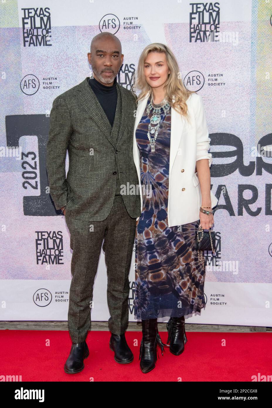 Producer Mike Jackson (L) attends the Austin Film Society's 21st annual ...