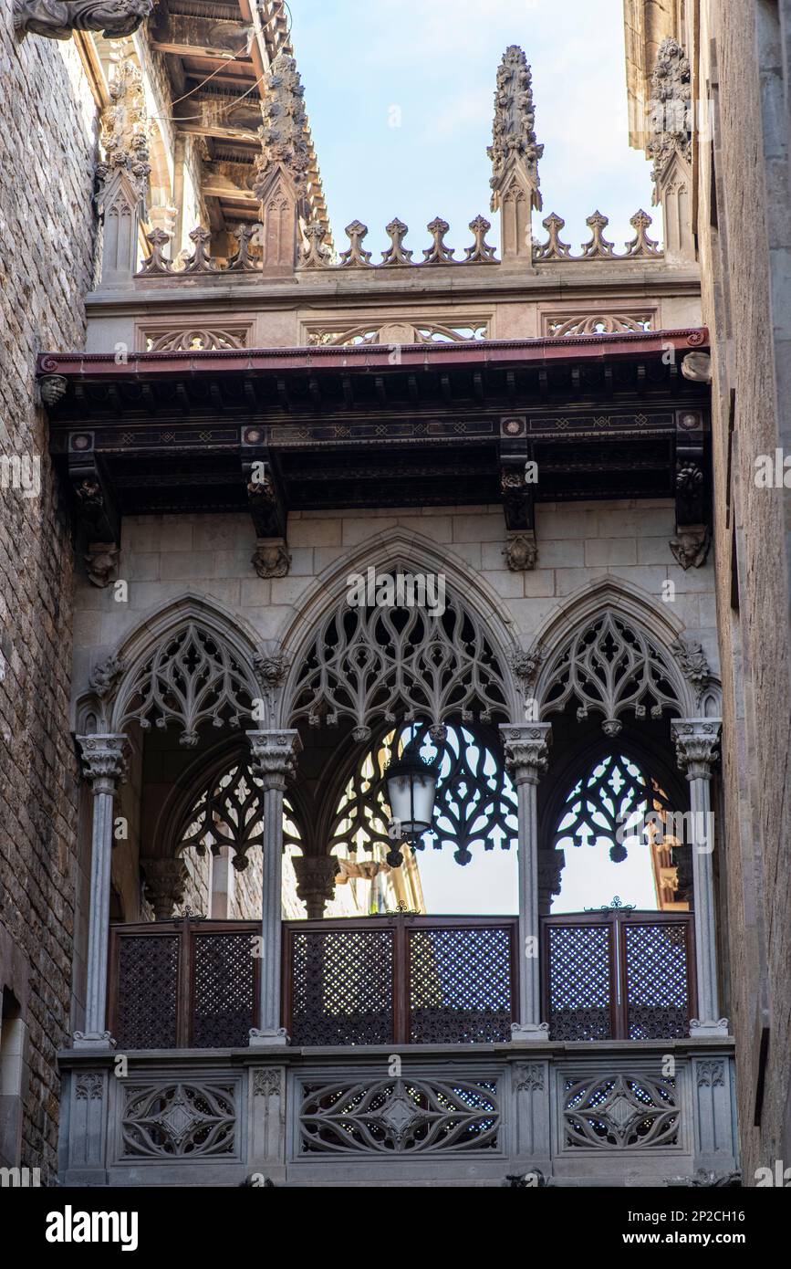 gothic quarter barcelona Stock Photo - Alamy