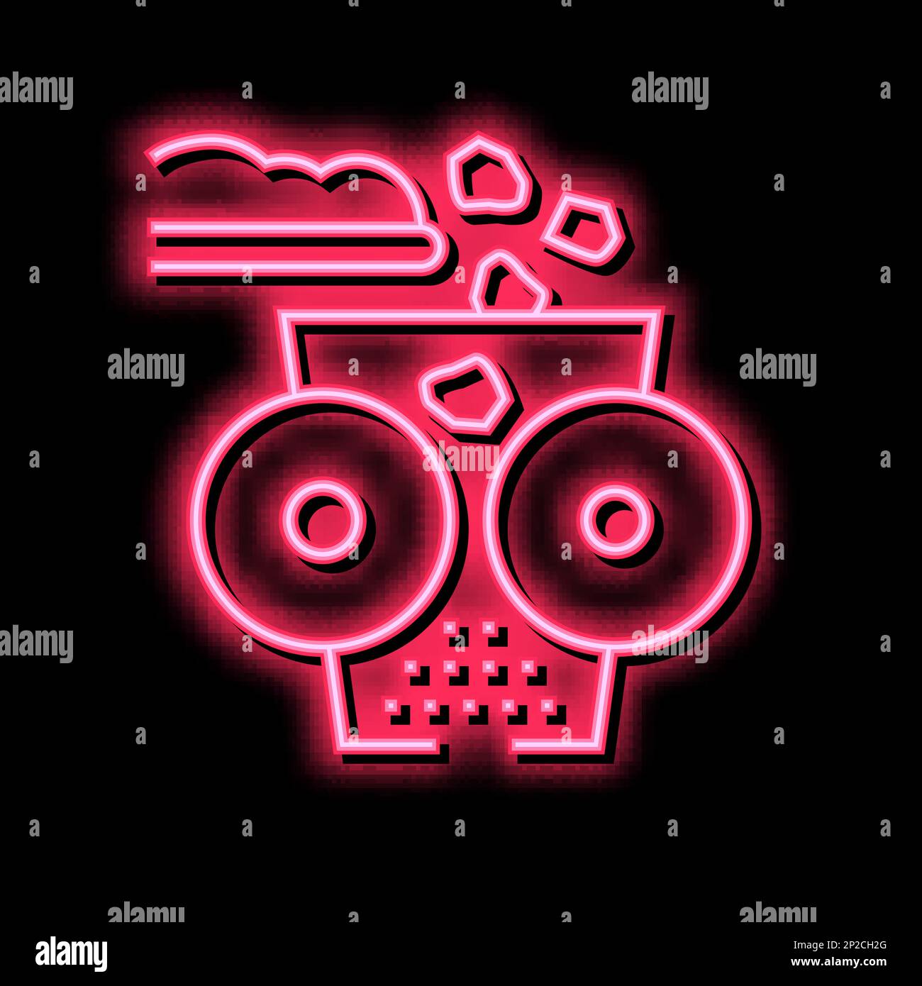 Illustration rock drilling machine hi-res stock photography and images ...