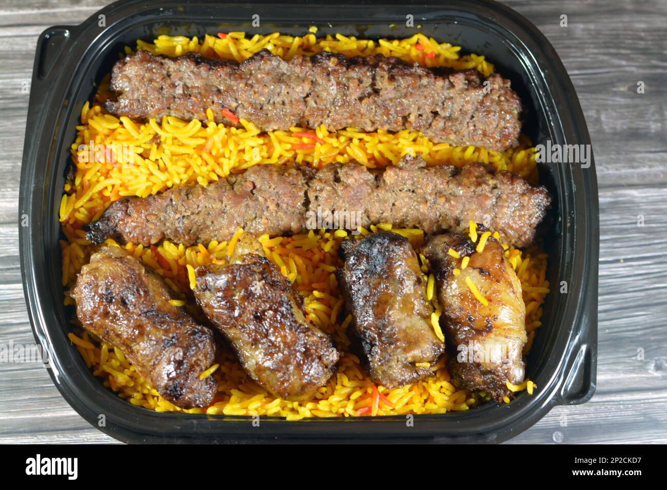 Arabic cuisine traditional food beef Kofta, kebab and tarb kofta shish ...