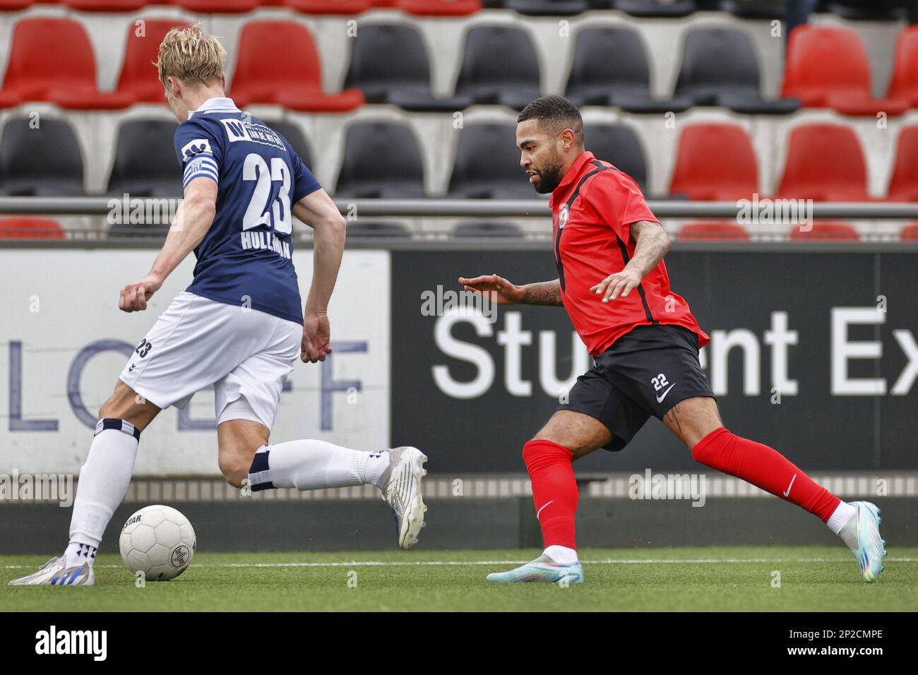 AMSTERDAM, 04-03-2023, Sportpark Goed Genoeg, Dutch Football Tweede ...