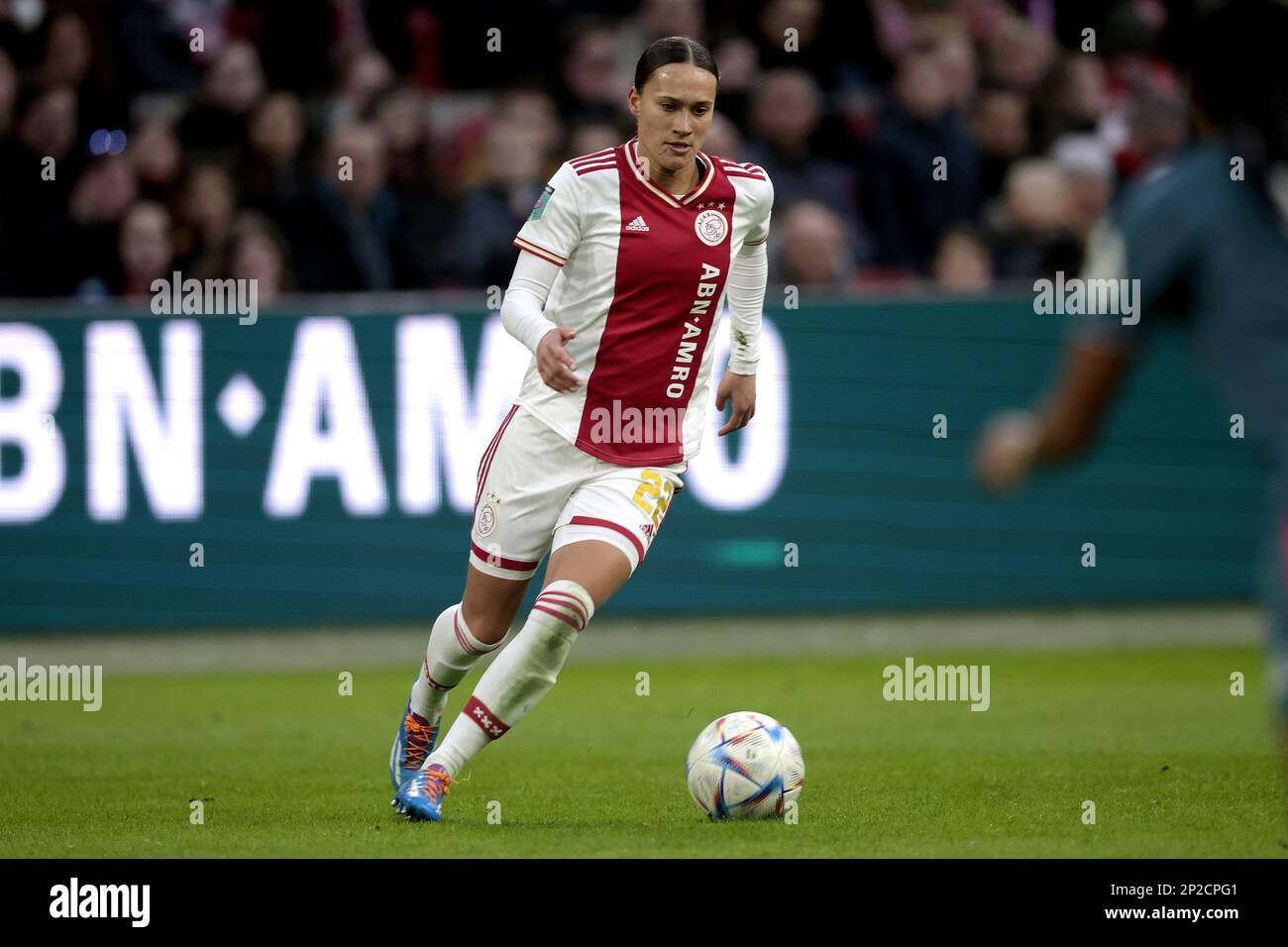 AMSTERDAM - Quinty Sabajo of Ajax women during the Dutch Eredivisie ...
