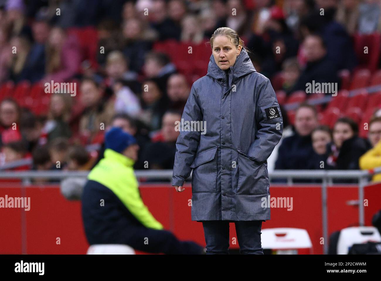AMSTERDAM , 04-03-2023 , Johan Cruyff Arena , season 2022 / 2023 , Dutch Football Azerion ...