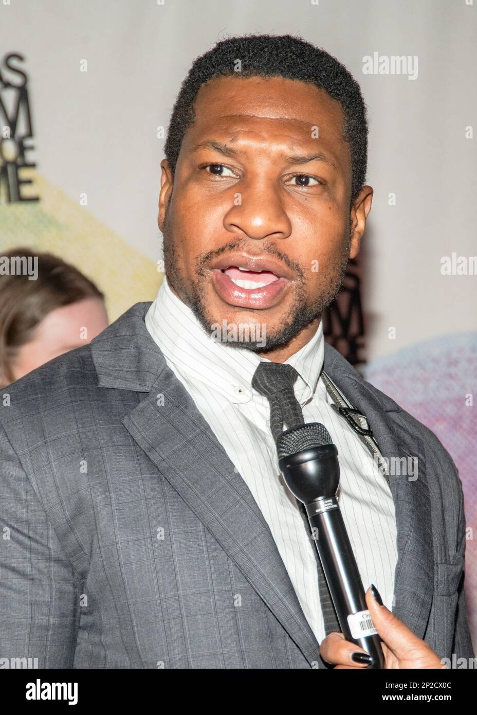 Spicewood, USA. 03rd Mar, 2023. Honoree Jonathan Majors attends the ...