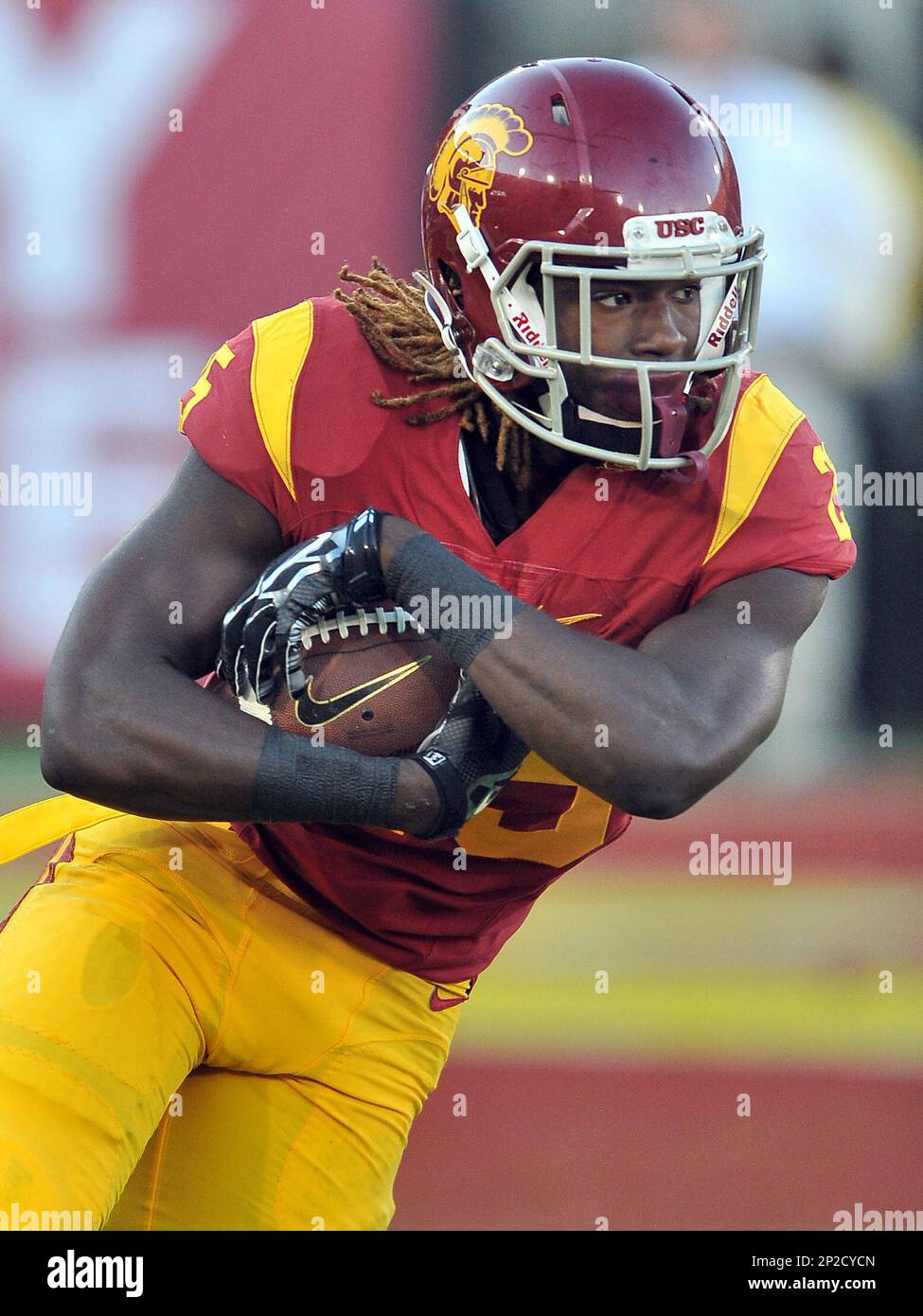 September 19, 2015: USC Trojans running back (25) Ronald Jones in ...