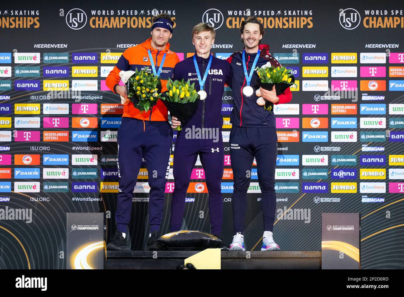 HEERENVEEN, NETHERLANDS - MARCH 4: Thomas Krol of Netherlands, Jordan ...