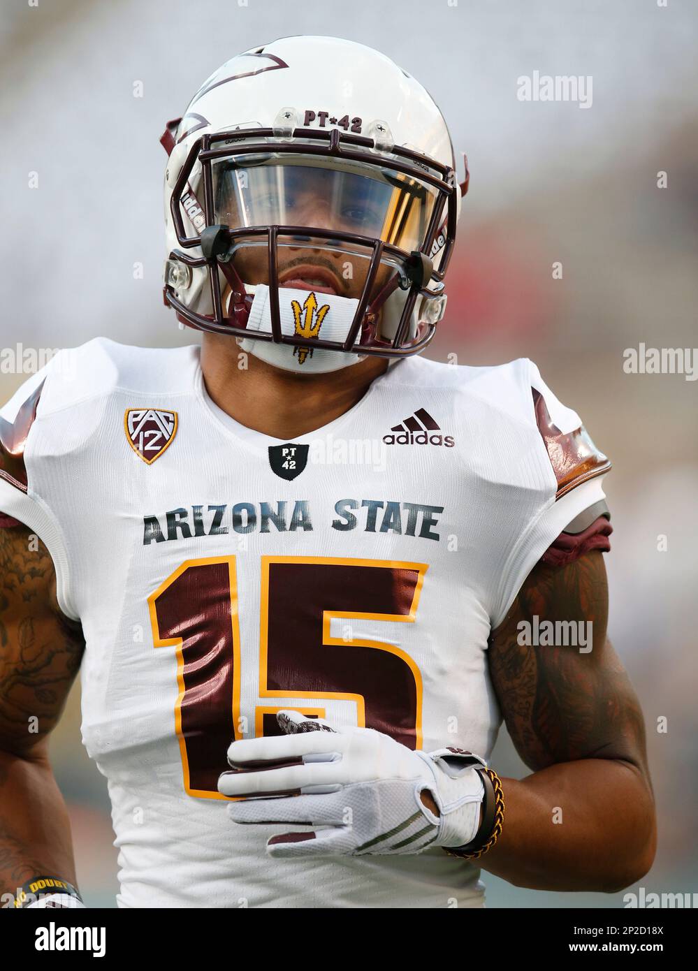 Arizona State wide receiver Devin Lucien (15) in the first half during ...