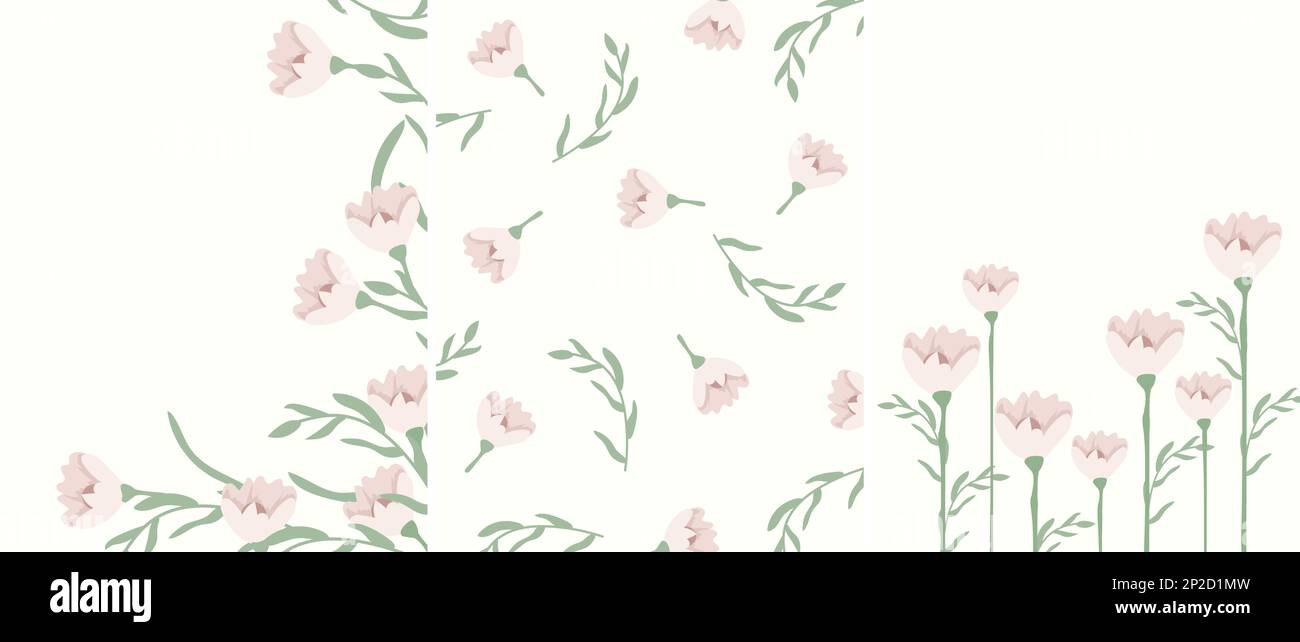 Petal and leaf combo Stock Vector Images - Alamy