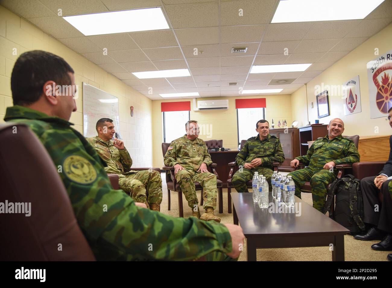 Col. Dennis Rohler, commander of the Virginia National Guard’s 329th ...