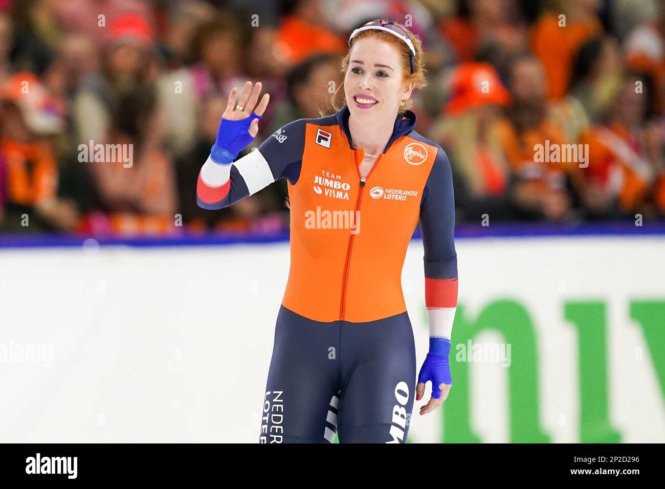 HEERENVEEN, NETHERLANDS - MARCH 4: Antoinette Rijpma - de Jong of ...