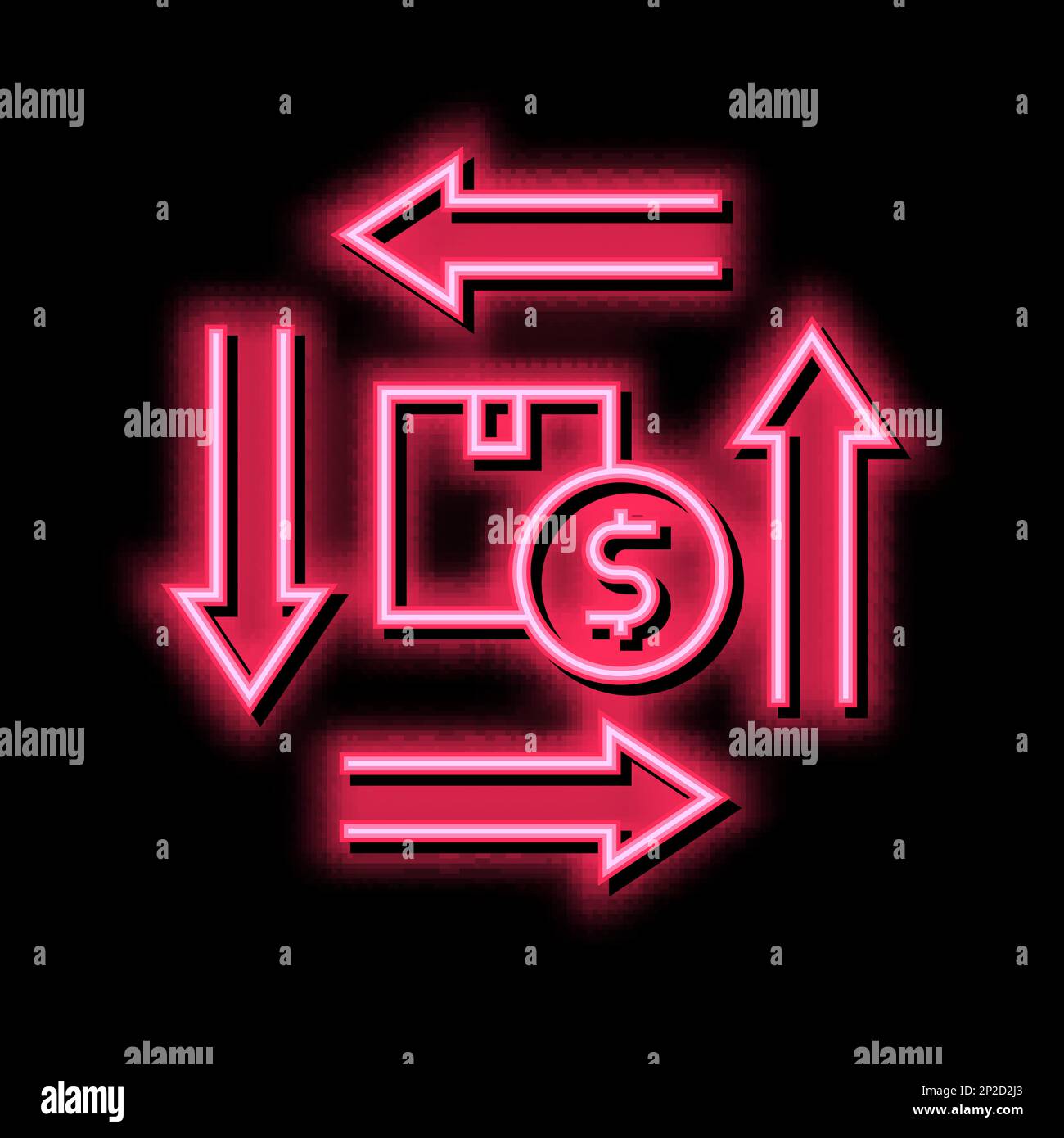 product circulation color icon vector illustration sign Stock Vector ...